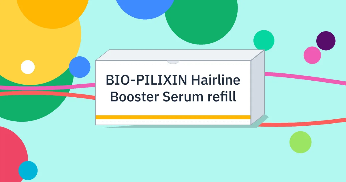 Symbolbild: Packung mit der Aufschrift BIO-PILIXIN Hairline Booster Serum refill (PZN 20306066) – Verfügbarkeit und Bezug in Apotheken in Frankfurt am Main