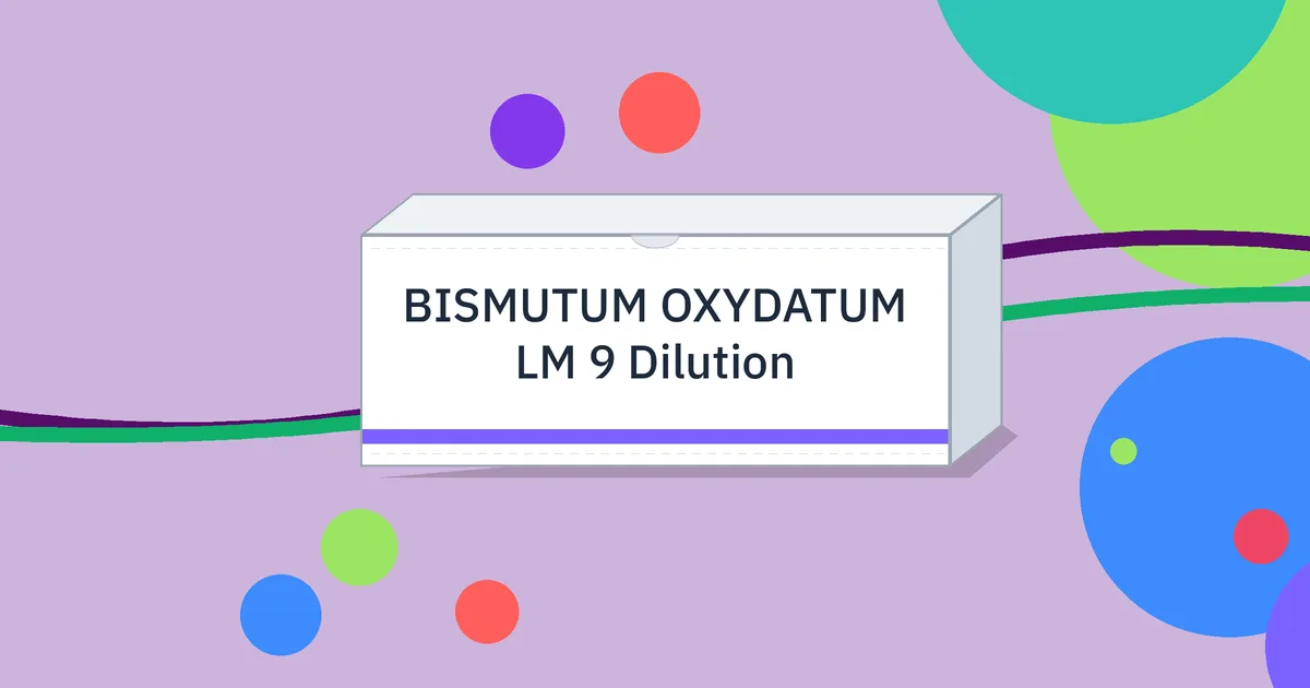 Symbolbild: Packung mit der Aufschrift BISMUTUM OXYDATUM LM 9 Dilution (PZN 13387733) – Verfügbarkeit und Bezug in Apotheken in Frankfurt am Main