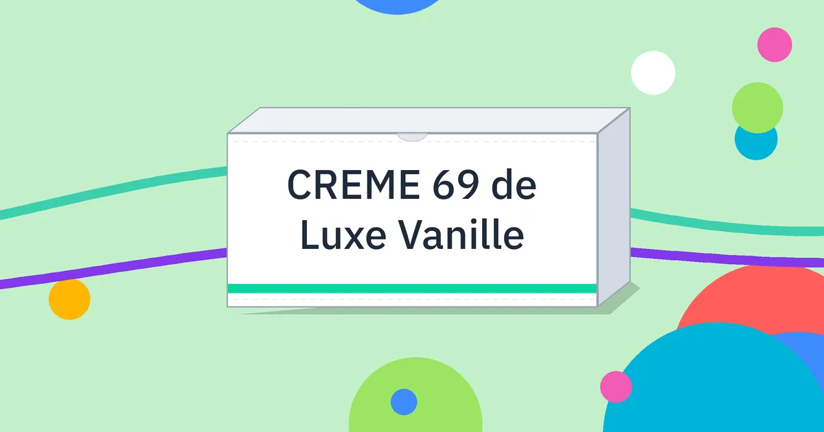 Symbolbild: Packung mit der Aufschrift CREME 69 de Luxe Vanille (PZN 13170198) – Verfügbarkeit und Bezug in Apotheken in Frankfurt am Main