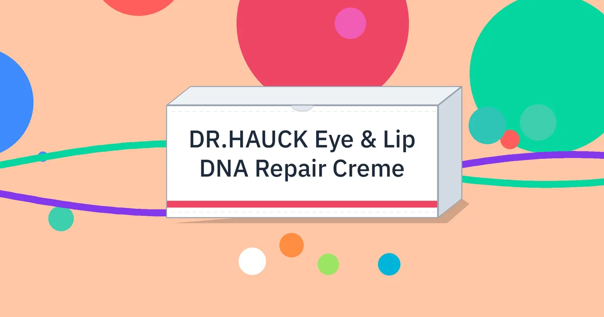 Symbolbild: Packung mit der Aufschrift DR.HAUCK Eye & Lip DNA Repair Creme (PZN 19969175) – Verfügbarkeit und Bezug in Apotheken in Frankfurt am Main