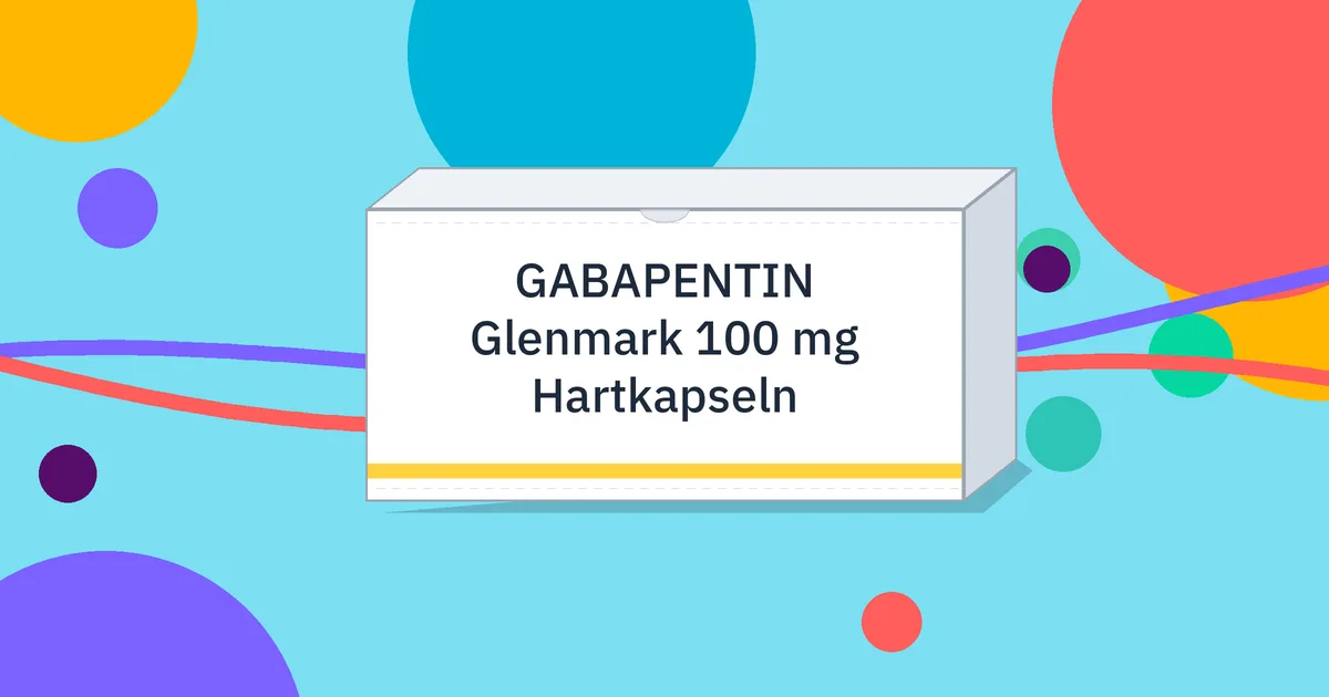 Symbolbild: Packung mit der Aufschrift GABAPENTIN Glenmark 100 mg Hartkapseln (PZN 13753787) – Verfügbarkeit und Bezug in Apotheken in Frankfurt am Main