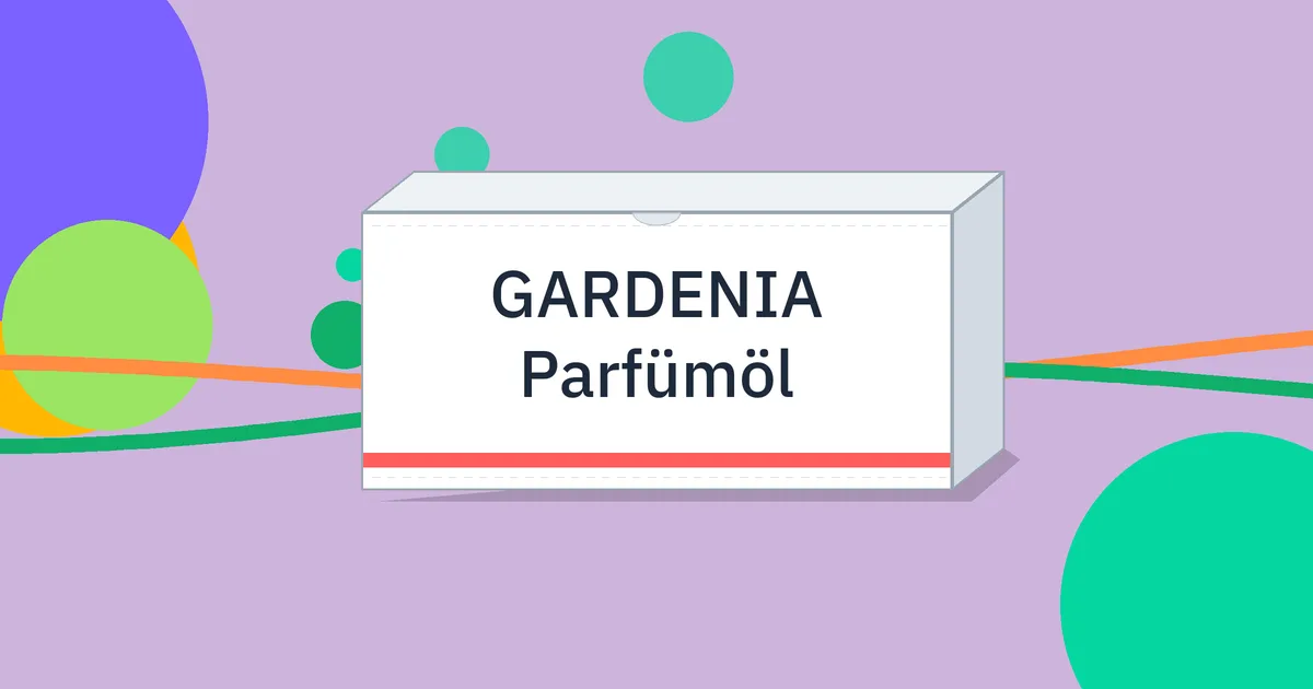Symbolbild: Packung mit der Aufschrift GARDENIA Parfümöl (PZN 01993138) – Verfügbarkeit und Bezug in Apotheken in Frankfurt am Main