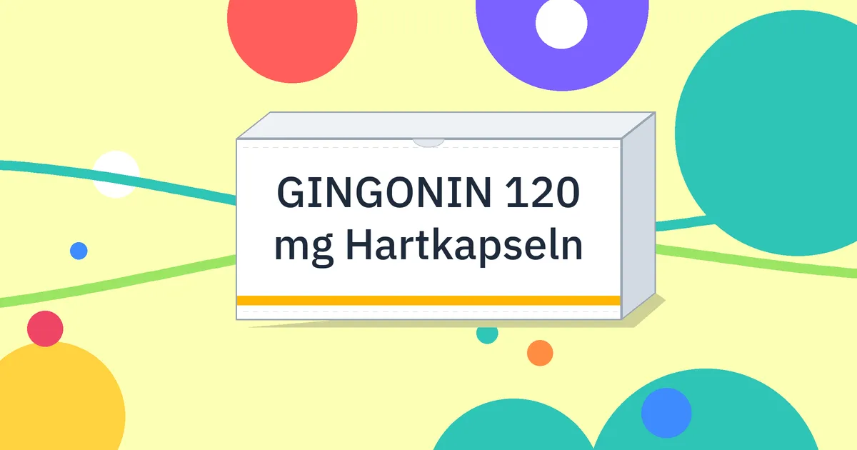 Symbolbild: Packung mit der Aufschrift GINGONIN 120 mg Hartkapseln (PZN 19391210) – Verfügbarkeit und Bezug in Apotheken in Frankfurt am Main