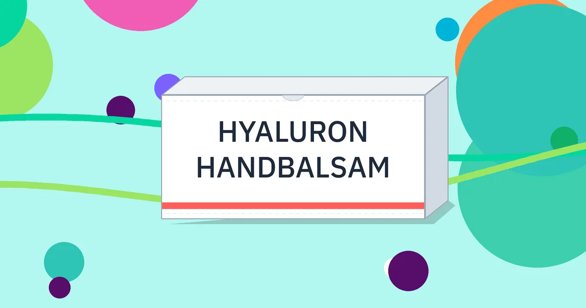 Symbolbild: Packung mit der Aufschrift HYALURON HANDBALSAM (PZN 17549629) – Verfügbarkeit und Bezug in Apotheken in Frankfurt am Main