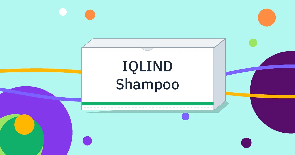 Symbolbild: Packung mit der Aufschrift IQLIND Shampoo (PZN 13335475) – Verfügbarkeit und Bezug in Apotheken in Frankfurt am Main