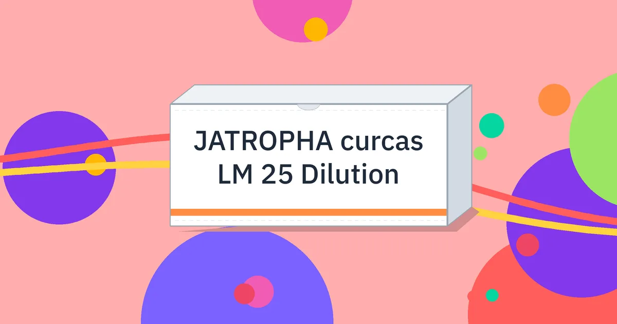 Symbolbild: Packung mit der Aufschrift JATROPHA curcas LM 25 Dilution (PZN 13562484) – Verfügbarkeit und Bezug in Apotheken in Frankfurt am Main