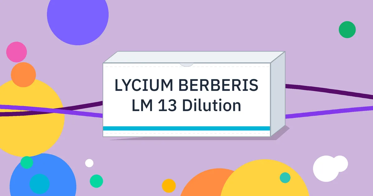 Symbolbild: Packung mit der Aufschrift LYCIUM BERBERIS LM 13 Dilution (PZN 13537109) – Verfügbarkeit und Bezug in Apotheken in Frankfurt am Main