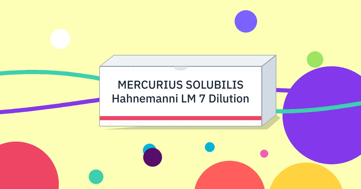 Symbolbild: Packung mit der Aufschrift MERCURIUS SOLUBILIS Hahnemanni LM 7 Dilution (PZN 12954012) – Verfügbarkeit und Bezug in Apotheken in Frankfurt am Main