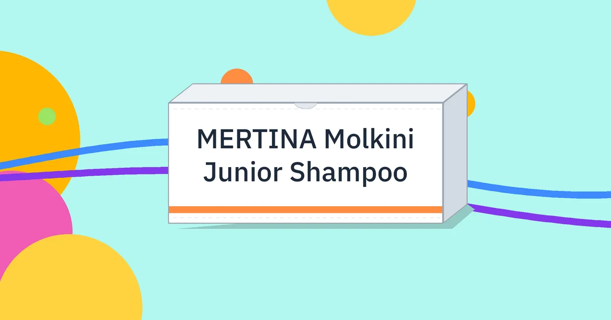 Symbolbild: Packung mit der Aufschrift MERTINA Molkini Junior Shampoo (PZN 03654647) – Verfügbarkeit und Bezug in Apotheken in Frankfurt am Main