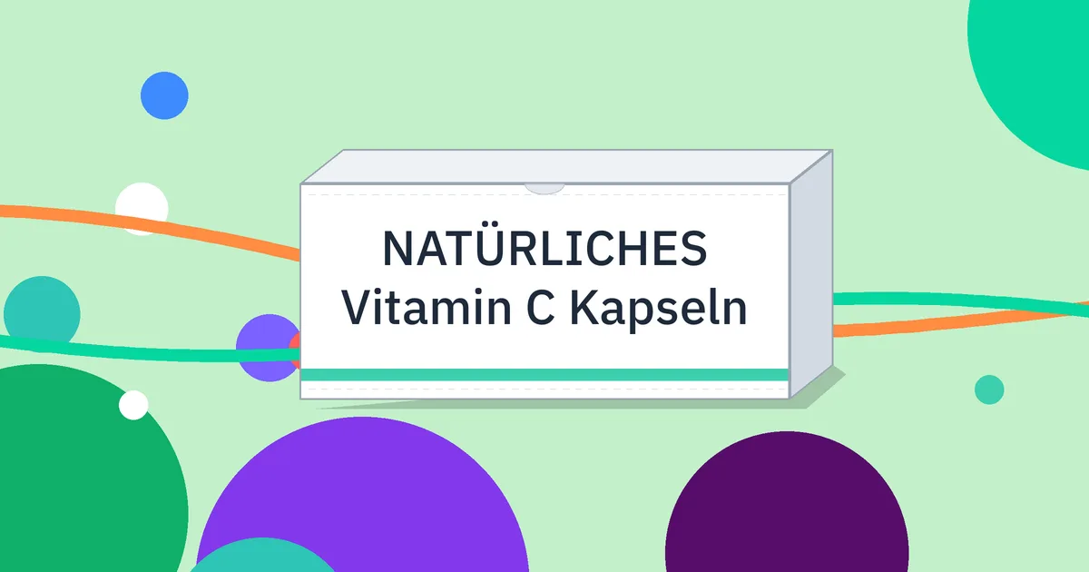 Symbolbild: Packung mit der Aufschrift NATÜRLICHES Vitamin C Kapseln (PZN 10996101) – Verfügbarkeit und Bezug in Apotheken in Frankfurt am Main