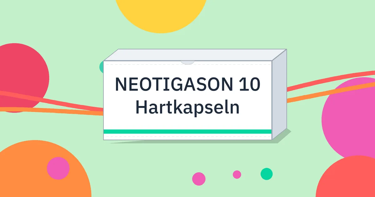 Symbolbild: Packung mit der Aufschrift NEOTIGASON 10 Hartkapseln (PZN 11034396) – Verfügbarkeit und Bezug in Apotheken in Frankfurt am Main