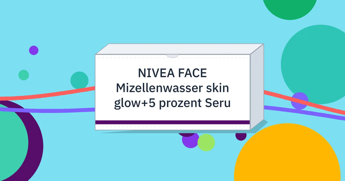 Symbolbild: Packung mit der Aufschrift NIVEA FACE Mizellenwasser skin glow+5 prozent Seru (PZN 20023500) – Verfügbarkeit und Bezug in Apotheken in Frankfurt am Main