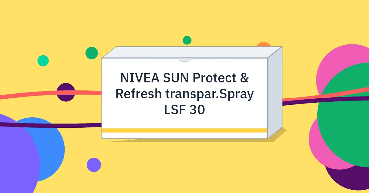 Symbolbild: Packung mit der Aufschrift NIVEA SUN Protect & Refresh transpar.Spray LSF 30 (PZN 11327359) – Verfügbarkeit und Bezug in Apotheken in Frankfurt am Main