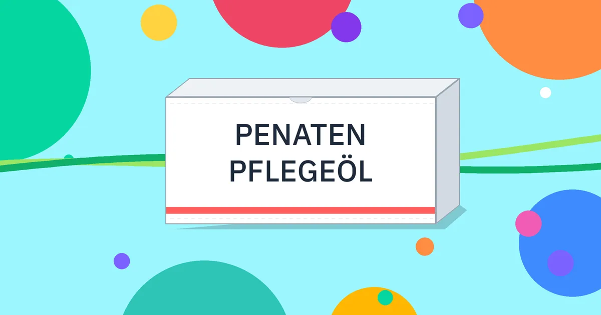 Symbolbild: Packung mit der Aufschrift PENATEN PFLEGEÖL (PZN 11543123) – Verfügbarkeit und Bezug in Apotheken in Frankfurt am Main