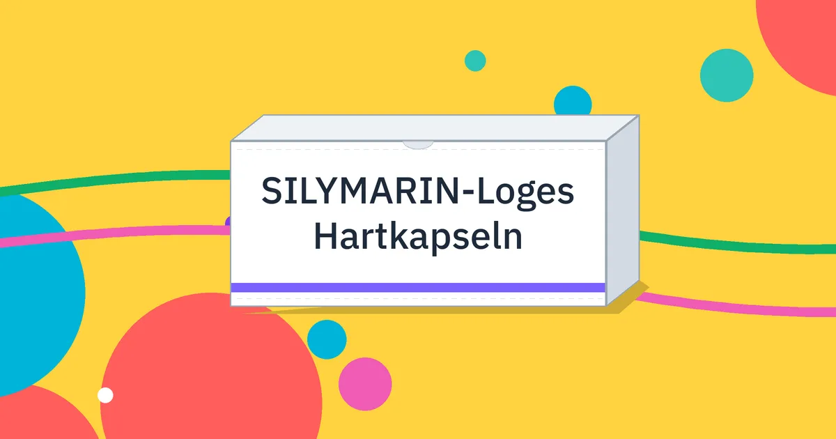 Symbolbild: Packung mit der Aufschrift SILYMARIN-Loges Hartkapseln (PZN 11515894) – Verfügbarkeit und Bezug in Apotheken in Frankfurt am Main