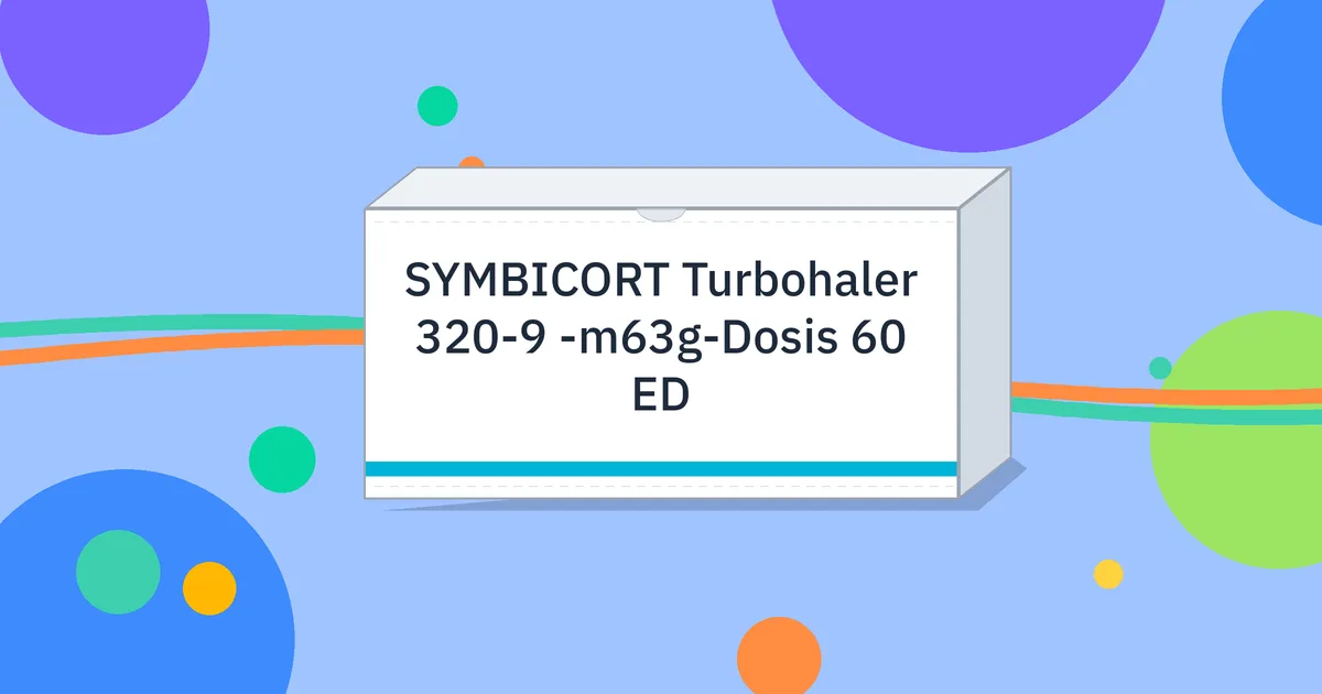 Symbolbild: Packung mit der Aufschrift SYMBICORT Turbohaler 320-9 -m63g-Dosis 60 ED (PZN 17185423) – Verfügbarkeit und Bezug in Apotheken in Frankfurt am Main