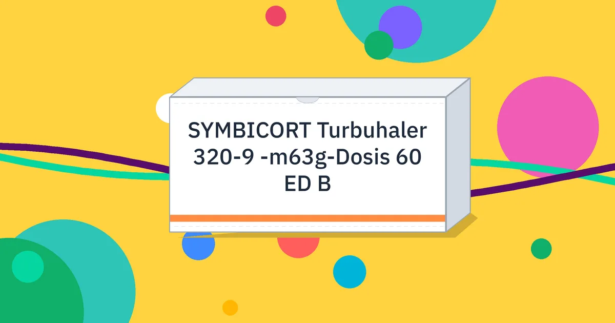 Symbolbild: Packung mit der Aufschrift SYMBICORT Turbuhaler 320-9 -m63g-Dosis 60 ED B (PZN 07771195) – Verfügbarkeit und Bezug in Apotheken in Frankfurt am Main