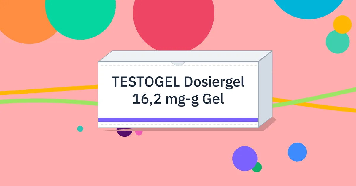 Symbolbild: Packung mit der Aufschrift TESTOGEL Dosiergel 16,2 mg-g Gel (PZN 11666162) – Verfügbarkeit und Bezug in Apotheken in Frankfurt am Main