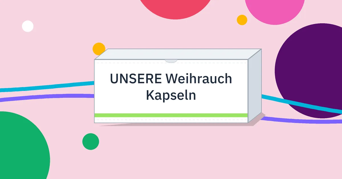 Symbolbild: Packung mit der Aufschrift UNSERE Weihrauch Kapseln (PZN 12900097) – Verfügbarkeit und Bezug in Apotheken in Frankfurt am Main