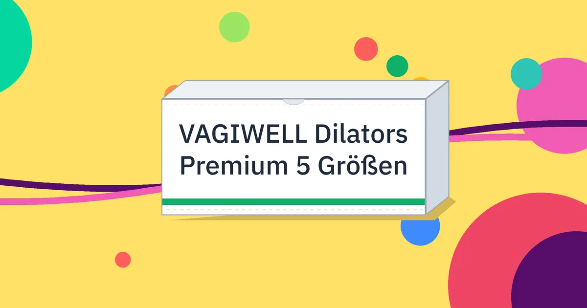 Symbolbild: Packung mit der Aufschrift VAGIWELL Dilators Premium 5 Größen (PZN 10224634) – Verfügbarkeit und Bezug in Apotheken in Frankfurt am Main