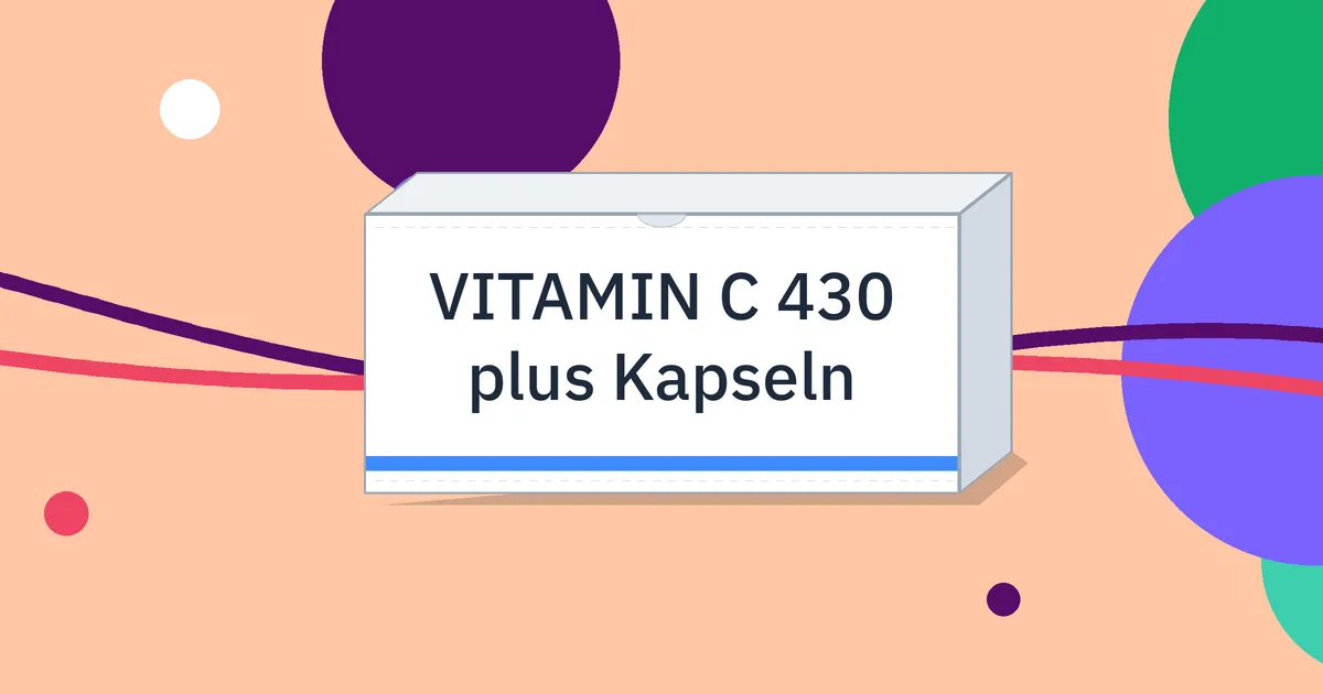 Symbolbild: Packung mit der Aufschrift VITAMIN C 430 plus Kapseln (PZN 16684905) – Verfügbarkeit und Bezug in Apotheken in Frankfurt am Main