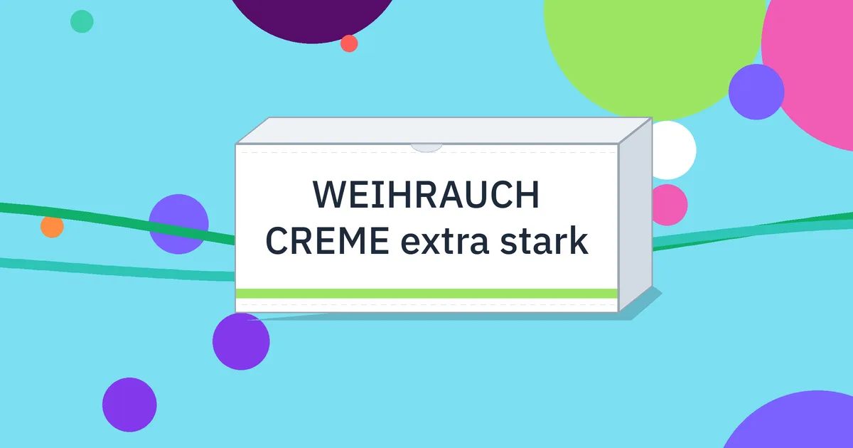 Symbolbild: Packung mit der Aufschrift WEIHRAUCH CREME extra stark (PZN 15422936) – Verfügbarkeit und Bezug in Apotheken in Frankfurt am Main