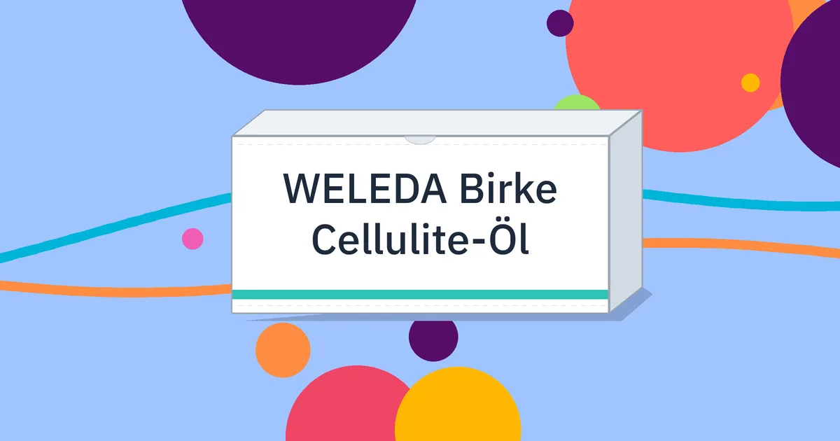 Symbolbild: Packung mit der Aufschrift WELEDA Birke Cellulite-Öl (PZN 00615569) – Verfügbarkeit und Bezug in Apotheken in Frankfurt am Main
