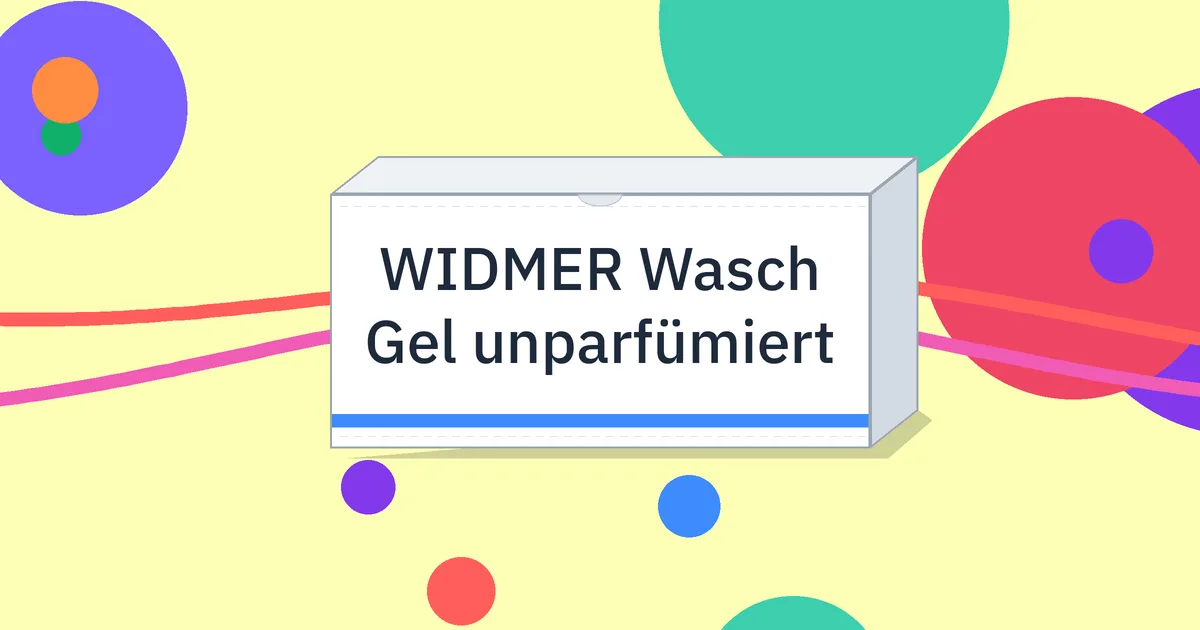 Symbolbild: Packung mit der Aufschrift WIDMER Wasch Gel unparfümiert (PZN 09949125) – Verfügbarkeit und Bezug in Apotheken in Frankfurt am Main