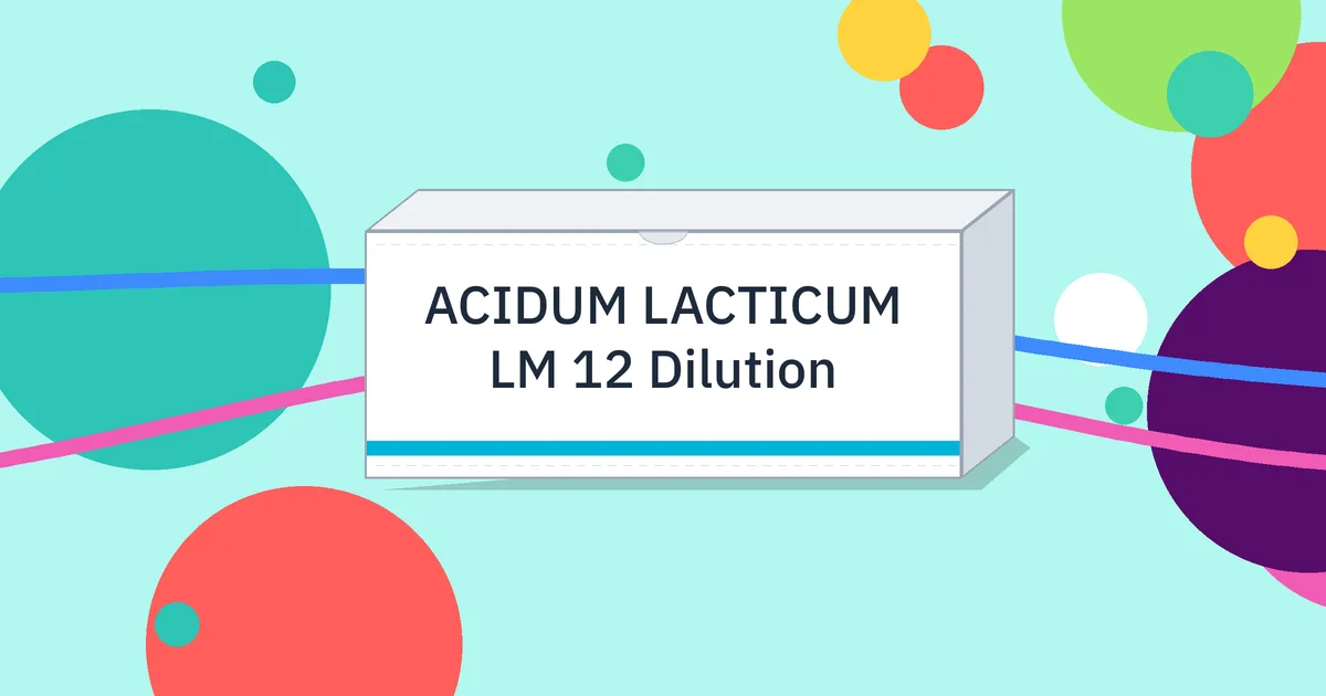 Symbolbild: Packung mit der Aufschrift ACIDUM LACTICUM LM 12 Dilution (PZN 13279251) – Verfügbarkeit und Bezug in Apotheken in Frankfurt am Main
