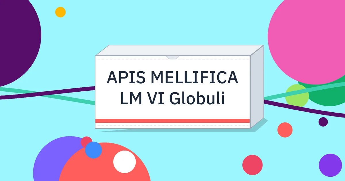 Symbolbild: Packung mit der Aufschrift APIS MELLIFICA LM VI Globuli (PZN 02658614) – Verfügbarkeit und Bezug in Apotheken in Frankfurt am Main