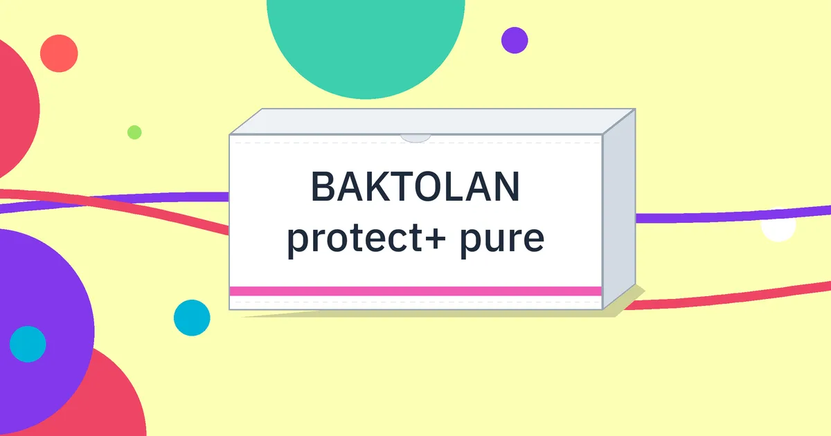Symbolbild: Packung mit der Aufschrift BAKTOLAN protect+ pure (PZN 07592794) – Verfügbarkeit und Bezug in Apotheken in Frankfurt am Main