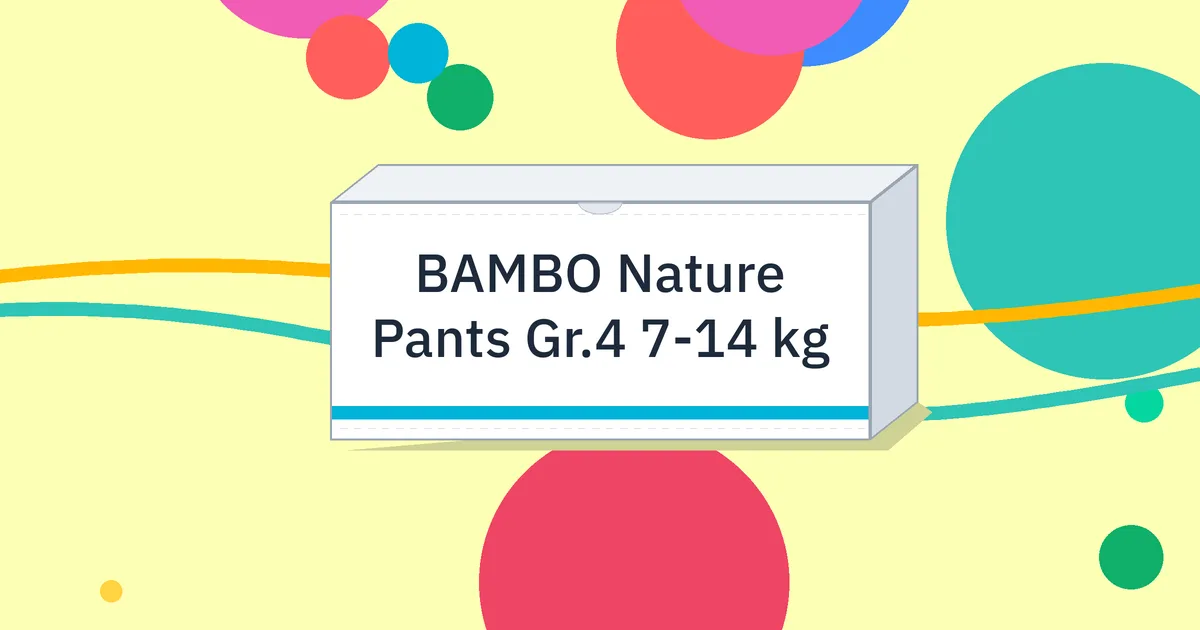 Symbolbild: Packung mit der Aufschrift BAMBO Nature Pants Gr.4 7-14 kg (PZN 15416887) – Verfügbarkeit und Bezug in Apotheken in Frankfurt am Main