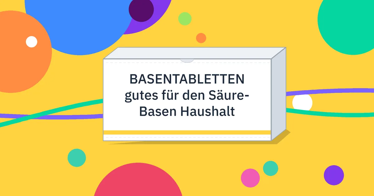 Symbolbild: Packung mit der Aufschrift BASENTABLETTEN gutes für den Säure-Basen Haushalt (PZN 19396650) – Verfügbarkeit und Bezug in Apotheken in Frankfurt am Main