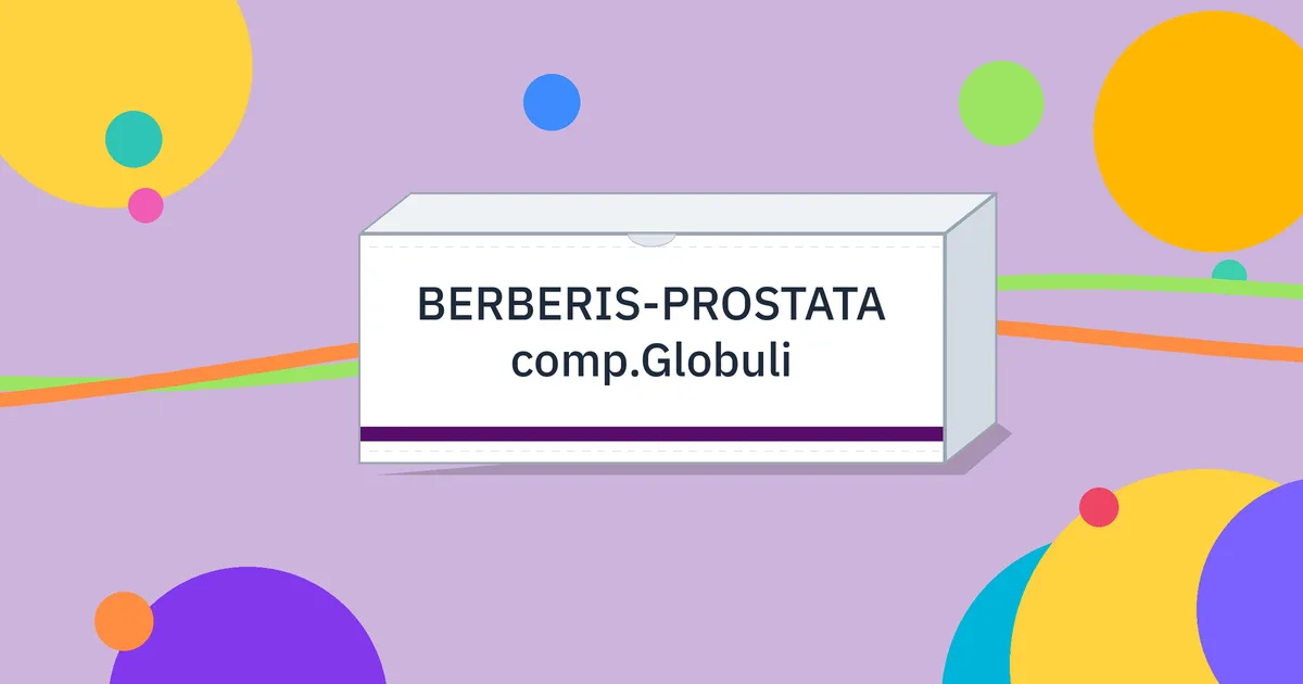Symbolbild: Packung mit der Aufschrift BERBERIS-PROSTATA comp.Globuli (PZN 08784478) – Verfügbarkeit und Bezug in Apotheken in Frankfurt am Main