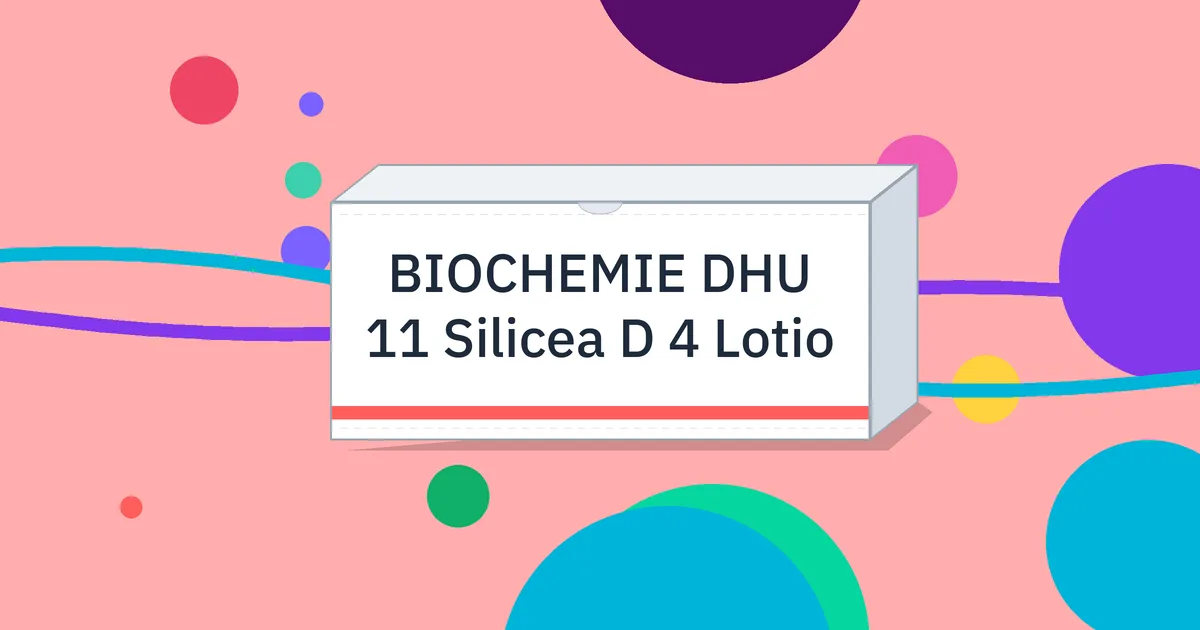Symbolbild: Packung mit der Aufschrift BIOCHEMIE DHU 11 Silicea D 4 Lotio (PZN 05957228) – Verfügbarkeit und Bezug in Apotheken in Frankfurt am Main