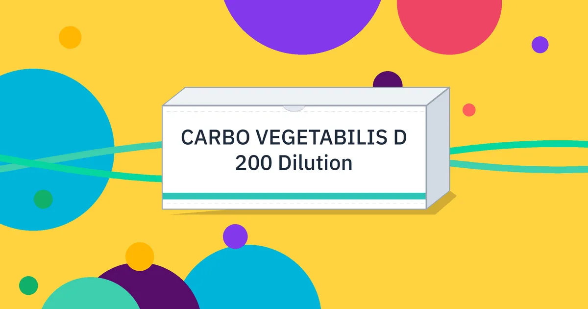 Symbolbild: Packung mit der Aufschrift CARBO VEGETABILIS D 200 Dilution (PZN 07163544) – Verfügbarkeit und Bezug in Apotheken in Frankfurt am Main