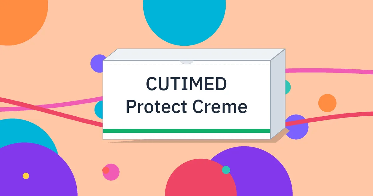 Symbolbild: Packung mit der Aufschrift CUTIMED Protect Creme (PZN 06941815) – Verfügbarkeit und Bezug in Apotheken in Frankfurt am Main