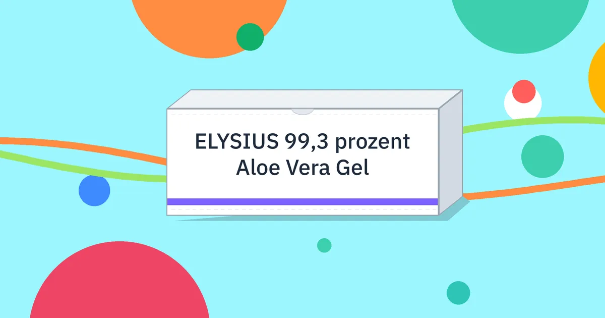 Symbolbild: Packung mit der Aufschrift ELYSIUS 99,3 prozent Aloe Vera Gel (PZN 15371311) – Verfügbarkeit und Bezug in Apotheken in Frankfurt am Main
