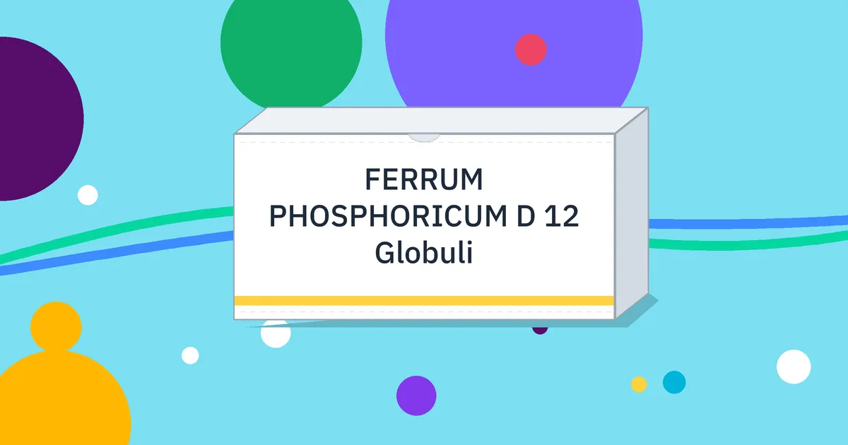 Symbolbild: Packung mit der Aufschrift FERRUM PHOSPHORICUM D 12 Globuli (PZN 01770875) – Verfügbarkeit und Bezug in Apotheken in Frankfurt am Main