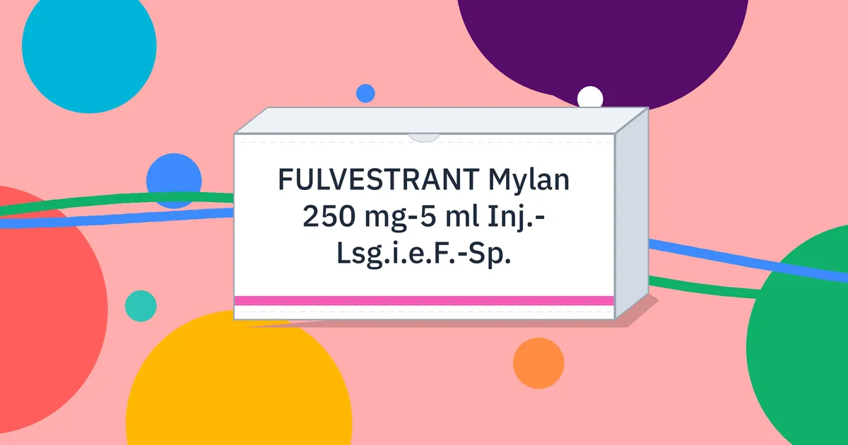 Symbolbild: Packung mit der Aufschrift FULVESTRANT Mylan 250 mg-5 ml Inj.-Lsg.i.e.F.-Sp. (PZN 14054790) – Verfügbarkeit und Bezug in Apotheken in Frankfurt am Main