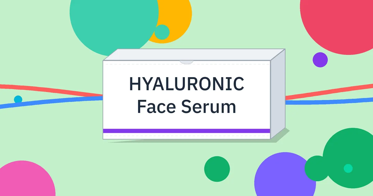Symbolbild: Packung mit der Aufschrift HYALURONIC Face Serum (PZN 19877757) – Verfügbarkeit und Bezug in Apotheken in Frankfurt am Main