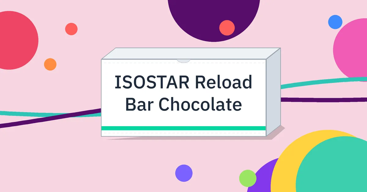 Symbolbild: Packung mit der Aufschrift ISOSTAR Reload Bar Chocolate (PZN 19639615) – Verfügbarkeit und Bezug in Apotheken in Frankfurt am Main