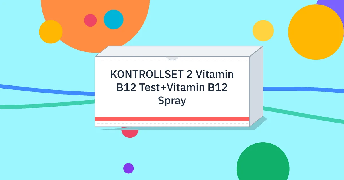 Symbolbild: Packung mit der Aufschrift KONTROLLSET 2 Vitamin B12 Test+Vitamin B12 Spray (PZN 18720597) – Verfügbarkeit und Bezug in Apotheken in Frankfurt am Main