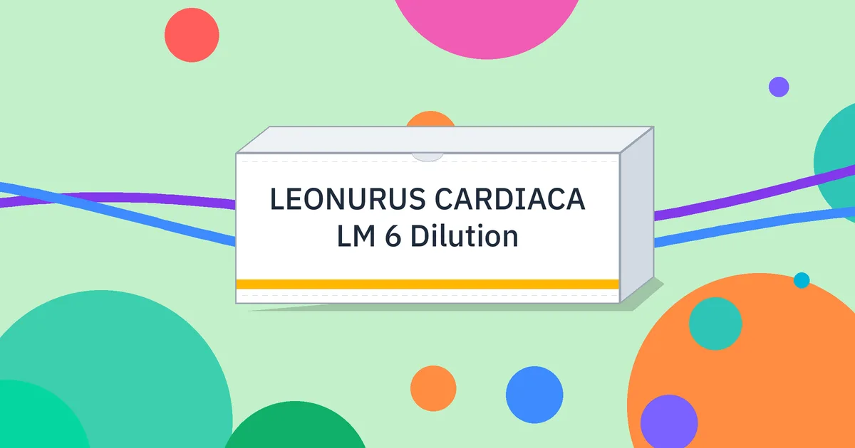 Symbolbild: Packung mit der Aufschrift LEONURUS CARDIACA LM 6 Dilution (PZN 13525833) – Verfügbarkeit und Bezug in Apotheken in Frankfurt am Main