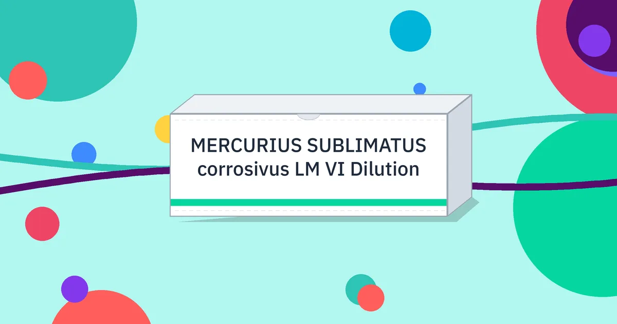 Symbolbild: Packung mit der Aufschrift MERCURIUS SUBLIMATUS corrosivus LM VI Dilution (PZN 02668819) – Verfügbarkeit und Bezug in Apotheken in Frankfurt am Main