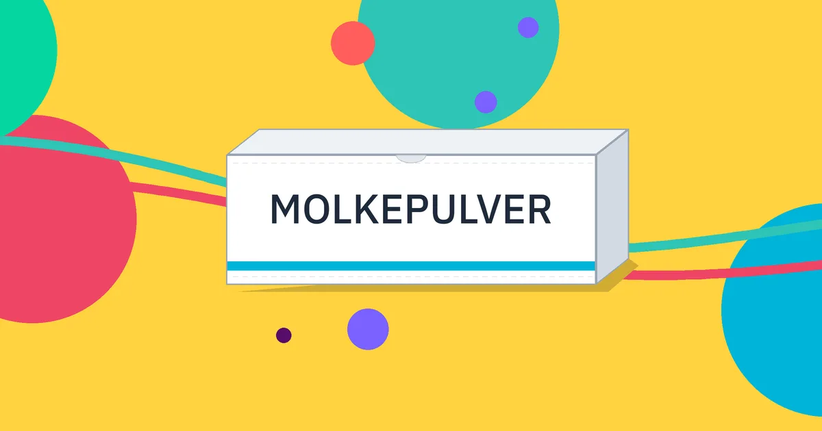 Symbolbild: Packung mit der Aufschrift MOLKEPULVER (PZN 16779652) – Verfügbarkeit und Bezug in Apotheken in Frankfurt am Main