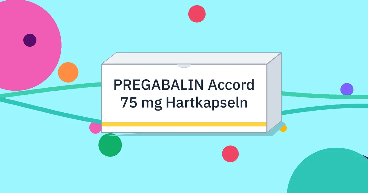 Symbolbild: Packung mit der Aufschrift PREGABALIN Accord 75 mg Hartkapseln (PZN 11305412) – Verfügbarkeit und Bezug in Apotheken in Frankfurt am Main