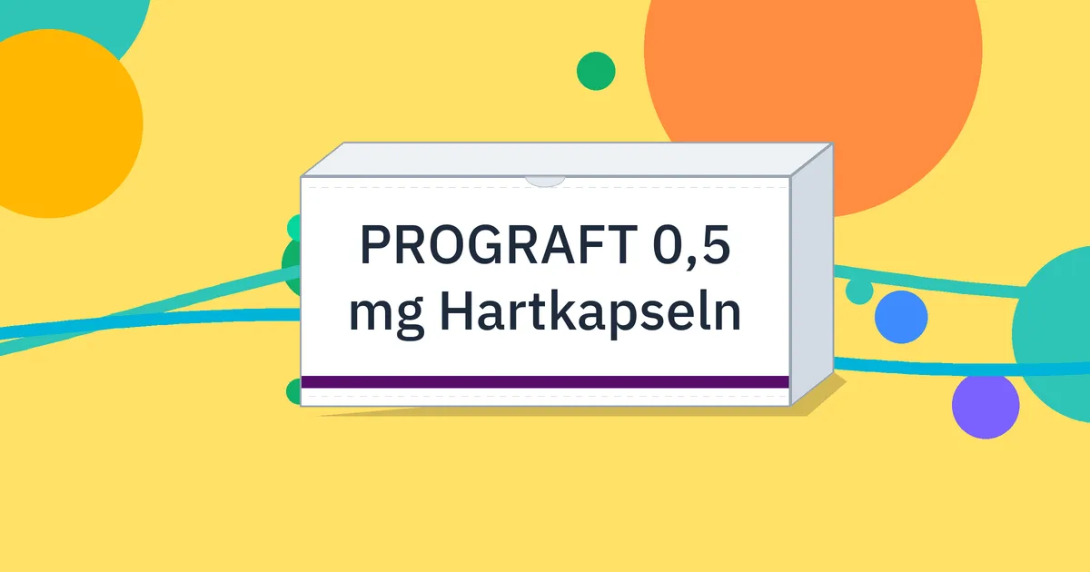 Symbolbild: Packung mit der Aufschrift PROGRAFT 0,5 mg Hartkapseln (PZN 20334849) – Verfügbarkeit und Bezug in Apotheken in Frankfurt am Main