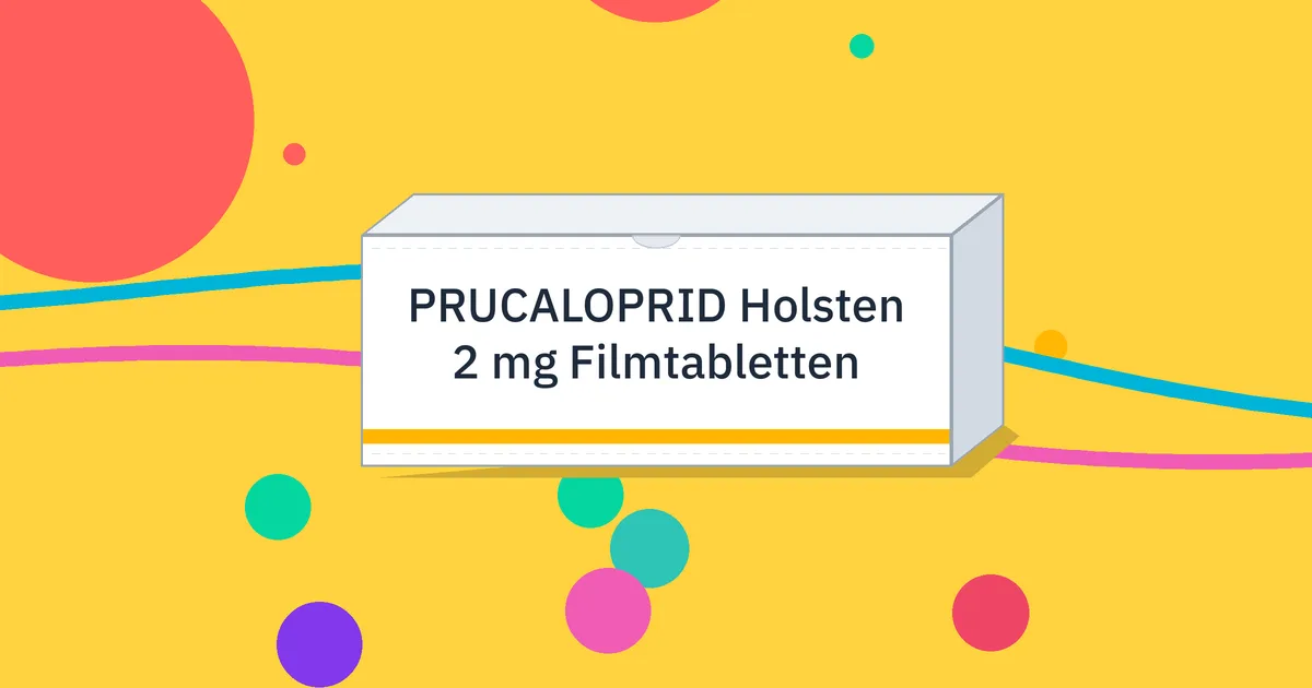 Symbolbild: Packung mit der Aufschrift PRUCALOPRID Holsten 2 mg Filmtabletten (PZN 17869392) – Verfügbarkeit und Bezug in Apotheken in Frankfurt am Main
