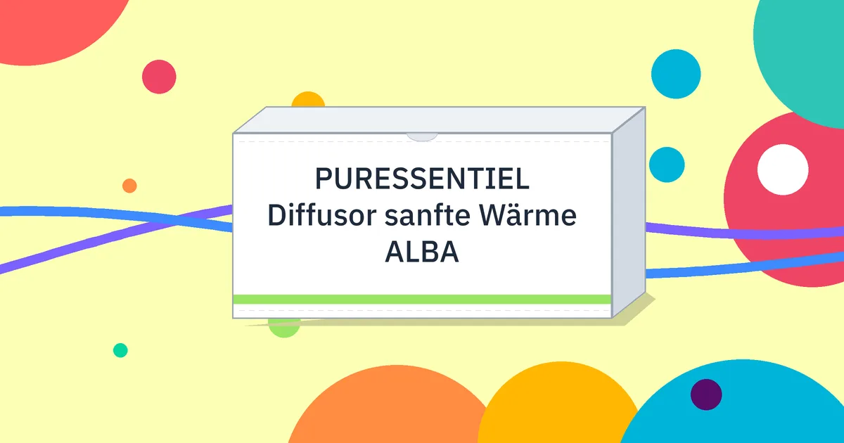 Symbolbild: Packung mit der Aufschrift PURESSENTIEL Diffusor sanfte Wärme ALBA (PZN 18705184) – Verfügbarkeit und Bezug in Apotheken in Frankfurt am Main
